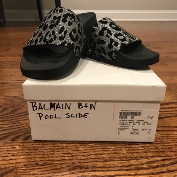 Balmain | Shoes | Balmain Pool Slides | Poshmark
